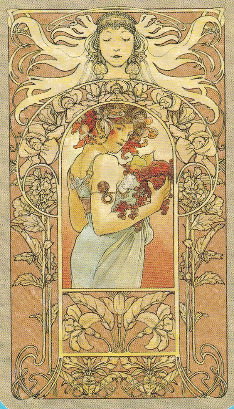 Mucha Tarot Back – The Tarot King of Mississippi